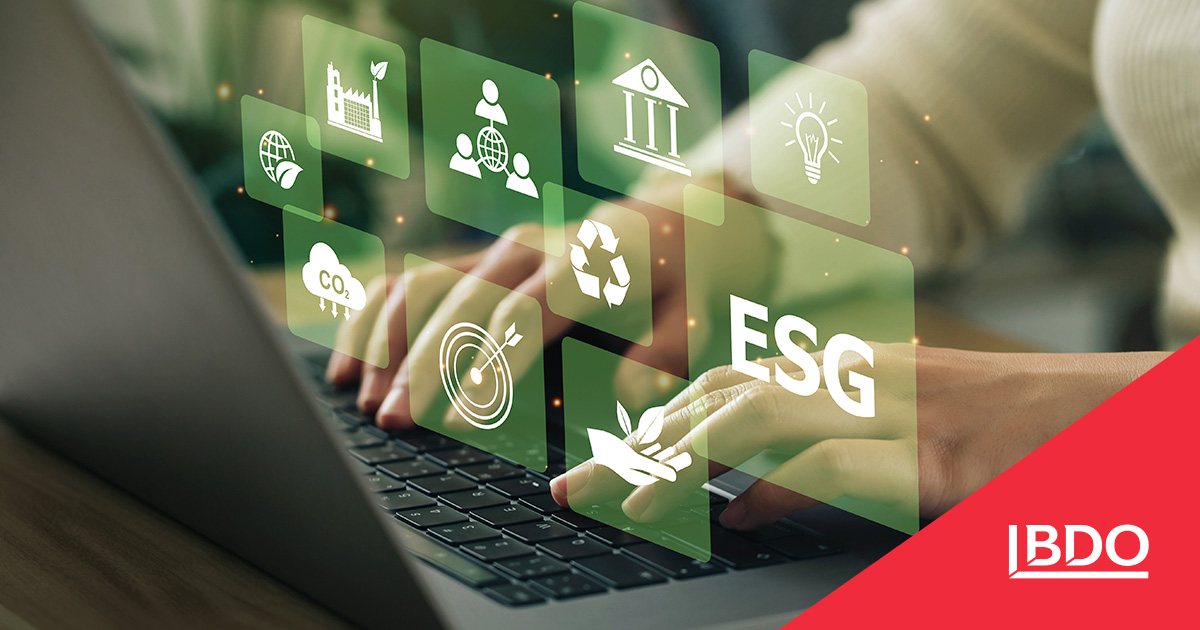 ESG - 7 tips til at komme i gang - BDO